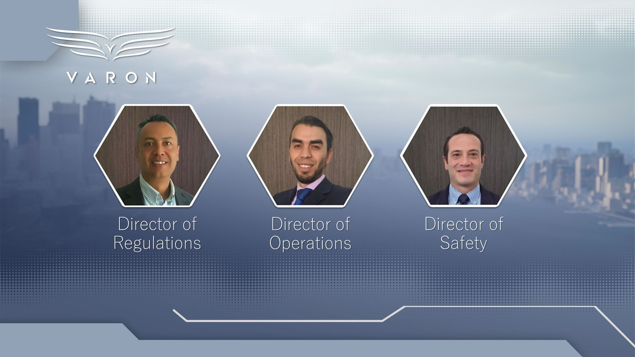 VARON Incorporates Three New Directors - VARON